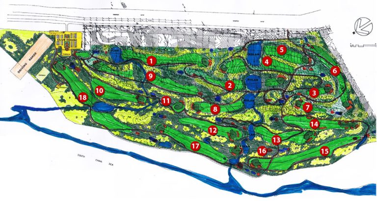 Layout – Kelab Golf Bintulu