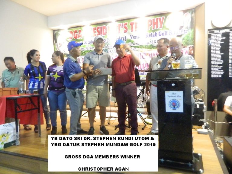 YB Dato Sri Dr. Stephen Rundi Utom & YBG Datuk Stephen Mundaw Golf 2019 ...